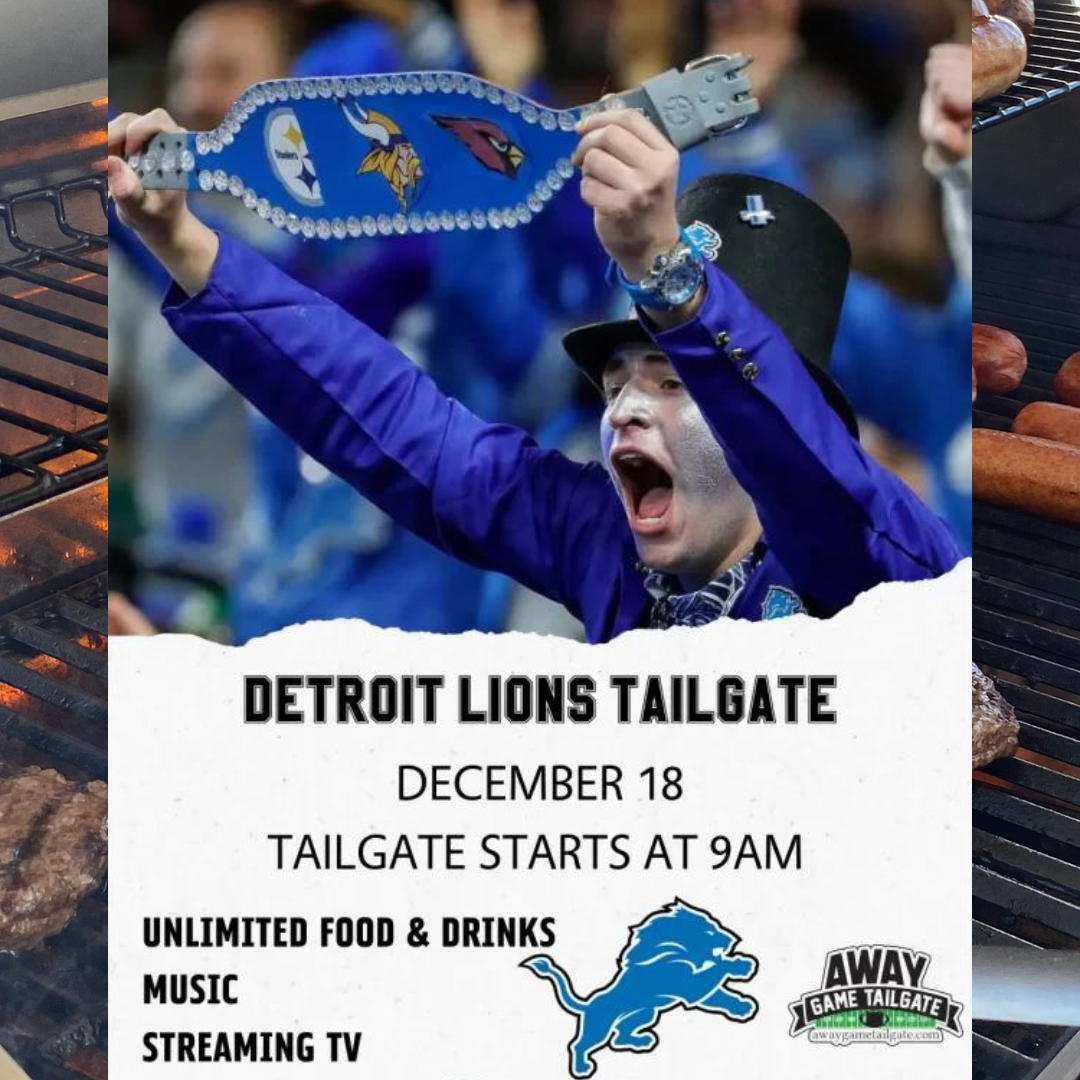 Tailgreeter - Detroit Lions MetLife Tailgate