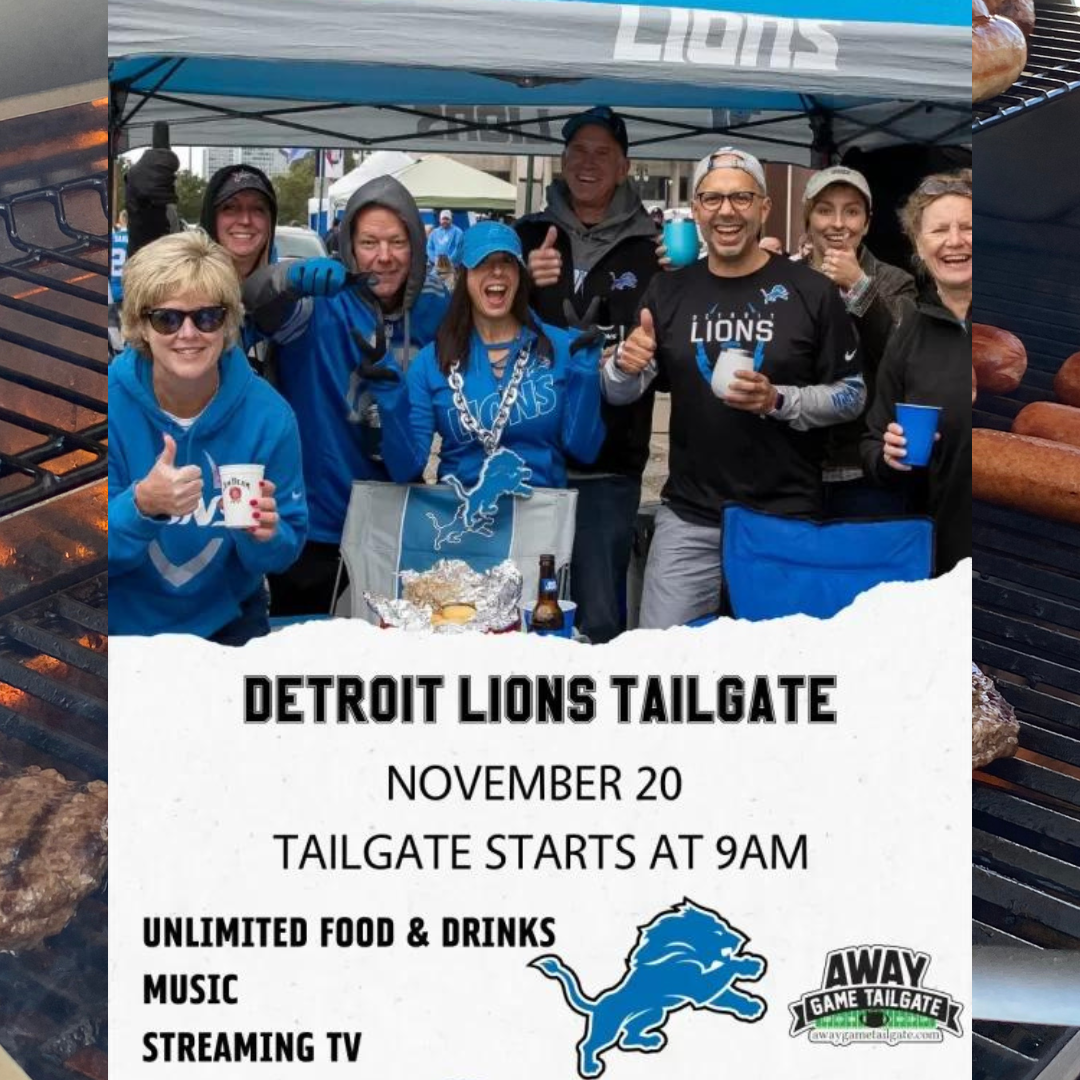 Tailgreeter - Detroit Lions MetLife Tailgate