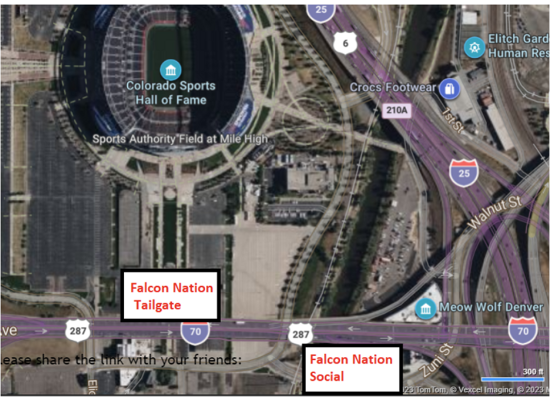 Tailgreeter - Falcon Nation Tailgate - Empower Field
