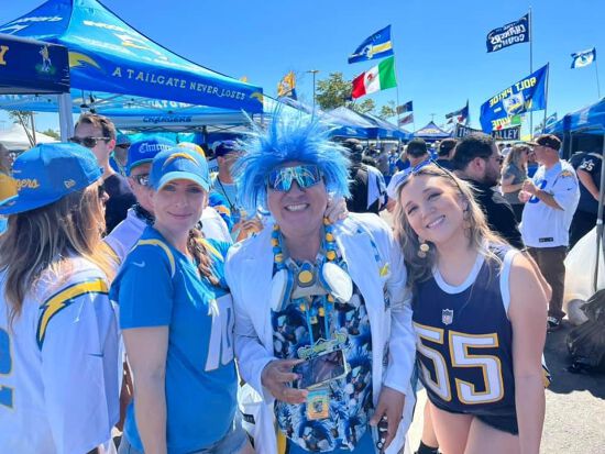 Tailgreeter - Swoopin'D Tailgate Los Angeles Chargers vs Kansas City Chiefs