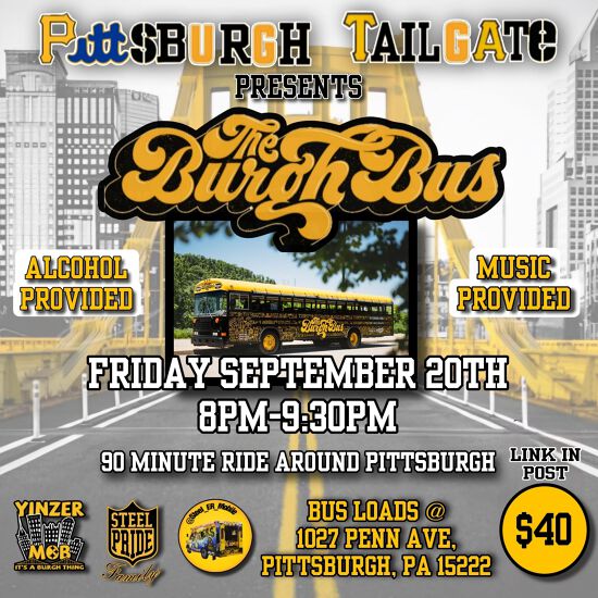 Tailgreeter - Pittsburgh Tailgate: Friday Night Burgh Bus