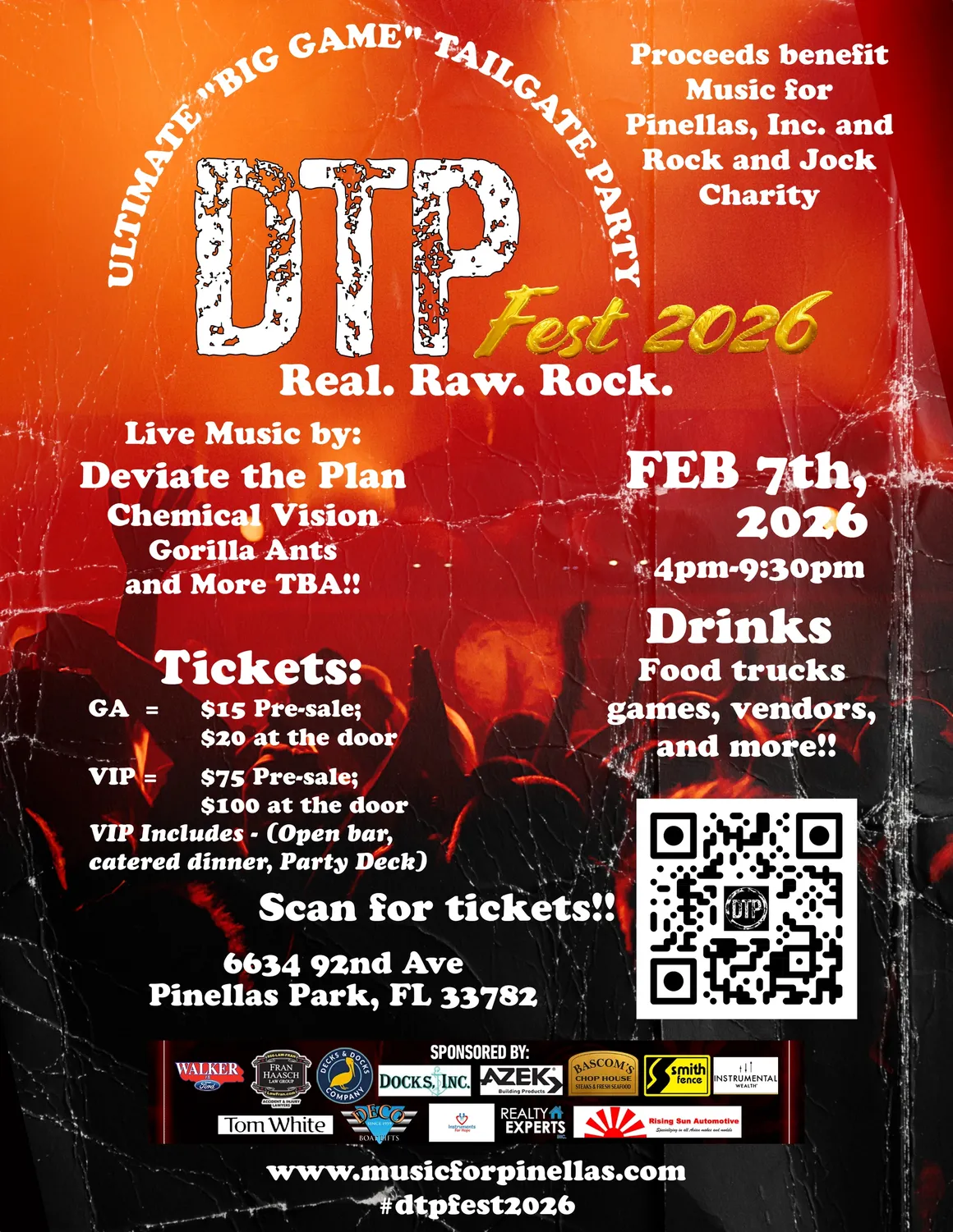 Tailgreeter - DTP Fest Tailgate Party - Feb 7, 2026